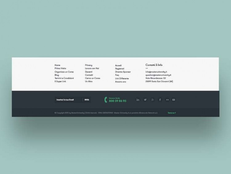 Website Footer Design | Learn How To Design Website Footers