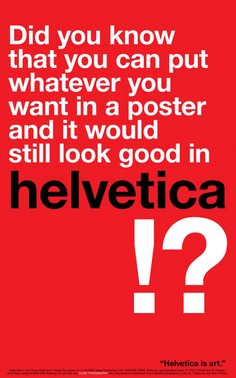 History Of Helvetica | Everything About The Helvetica Font Family